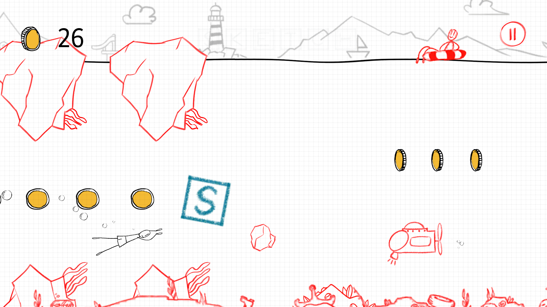 Sketchman Run android iOS-TapTap