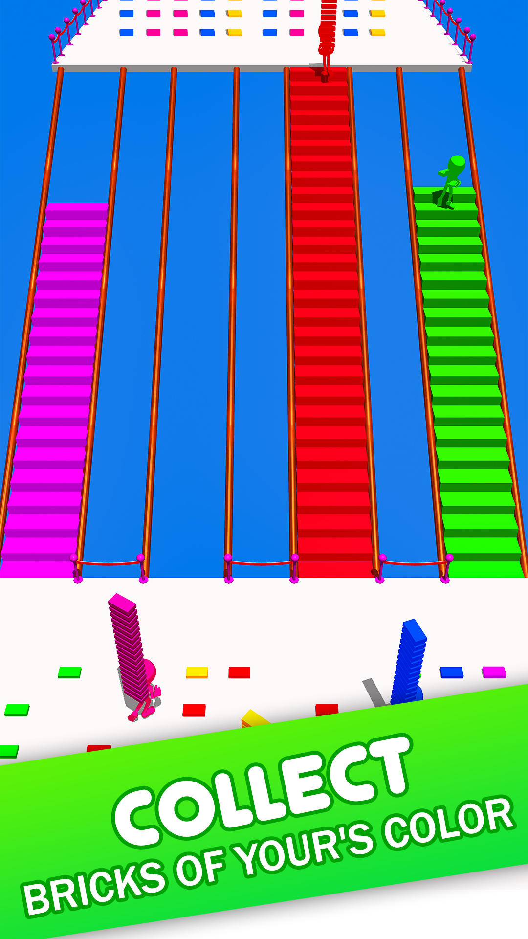 Bridge Run 3D Game:Bridge Rush android iOS-TapTap