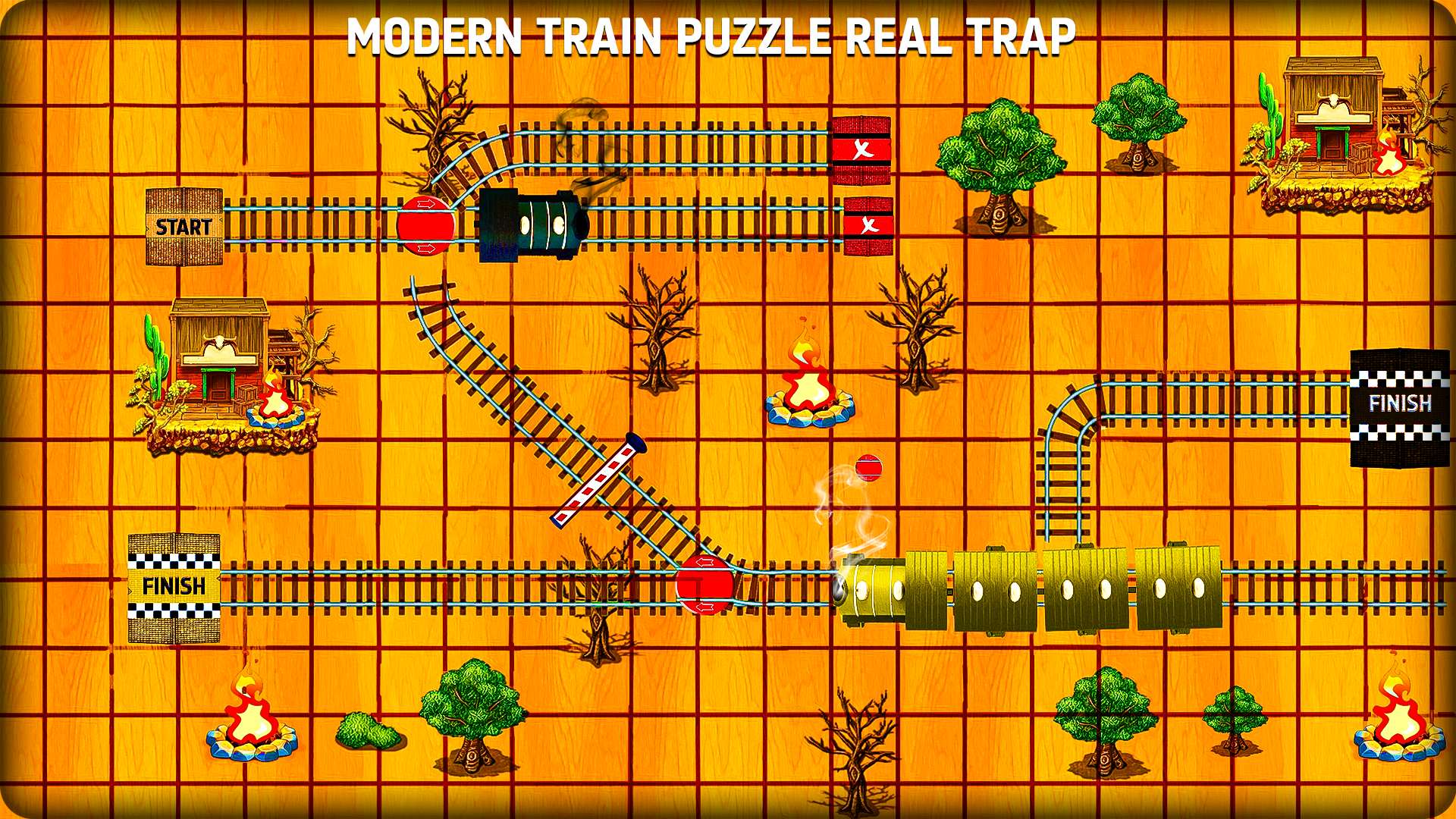 Modern Train Puzzle: Real Trap android iOS apk download for free-TapTap