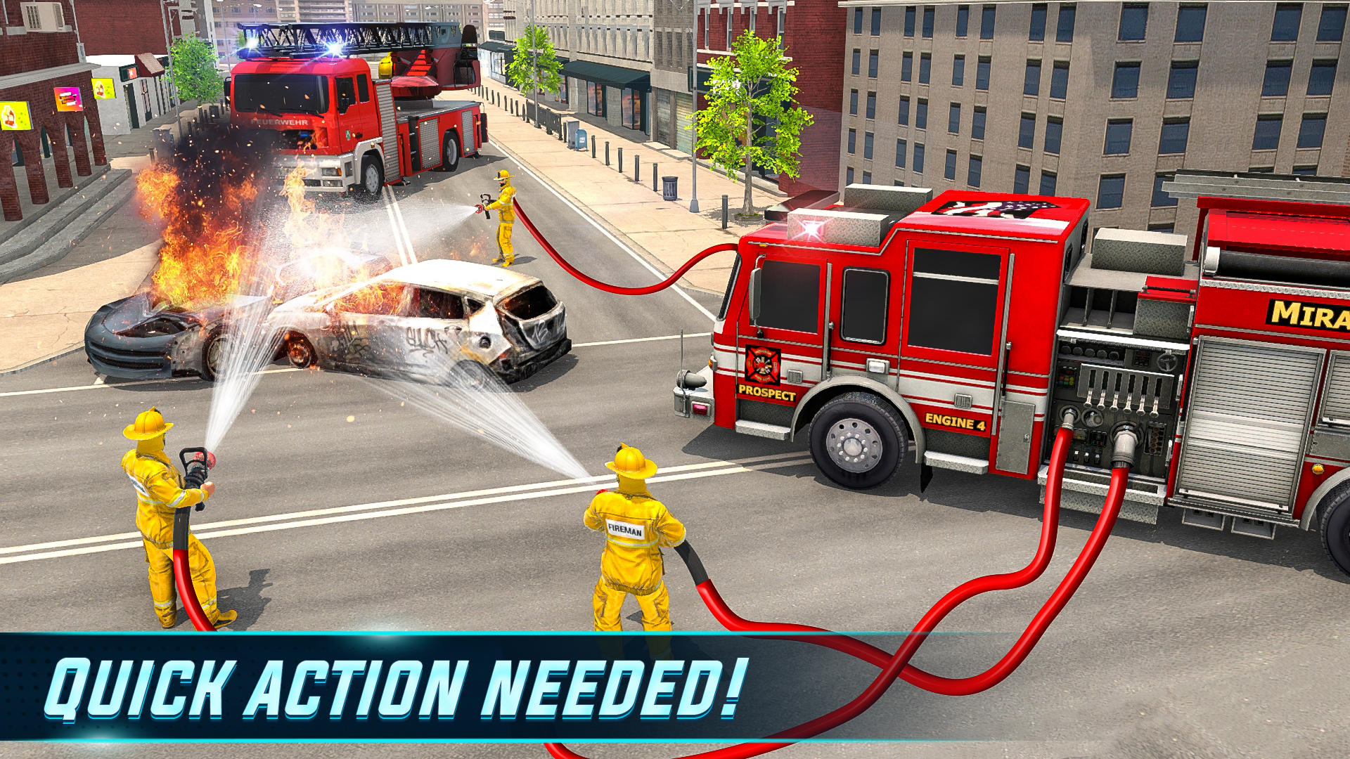 Fire Truck Rescue Games Sim 3d for Android/iOS - TapTap