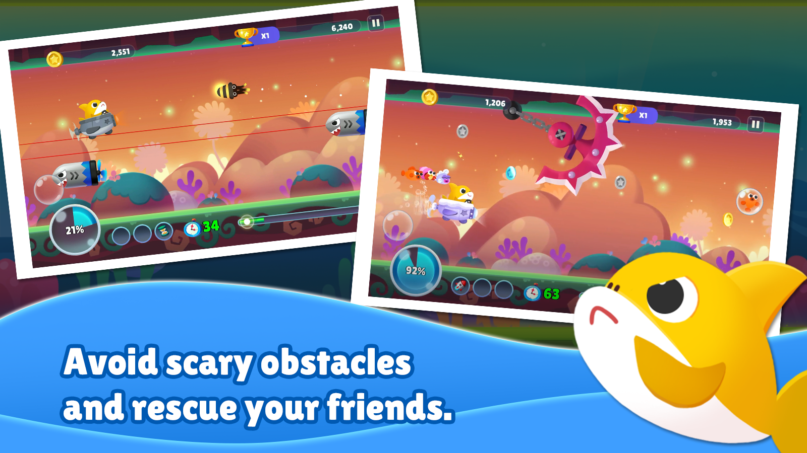 Baby Shark Run Away - Pre-register | TapTap