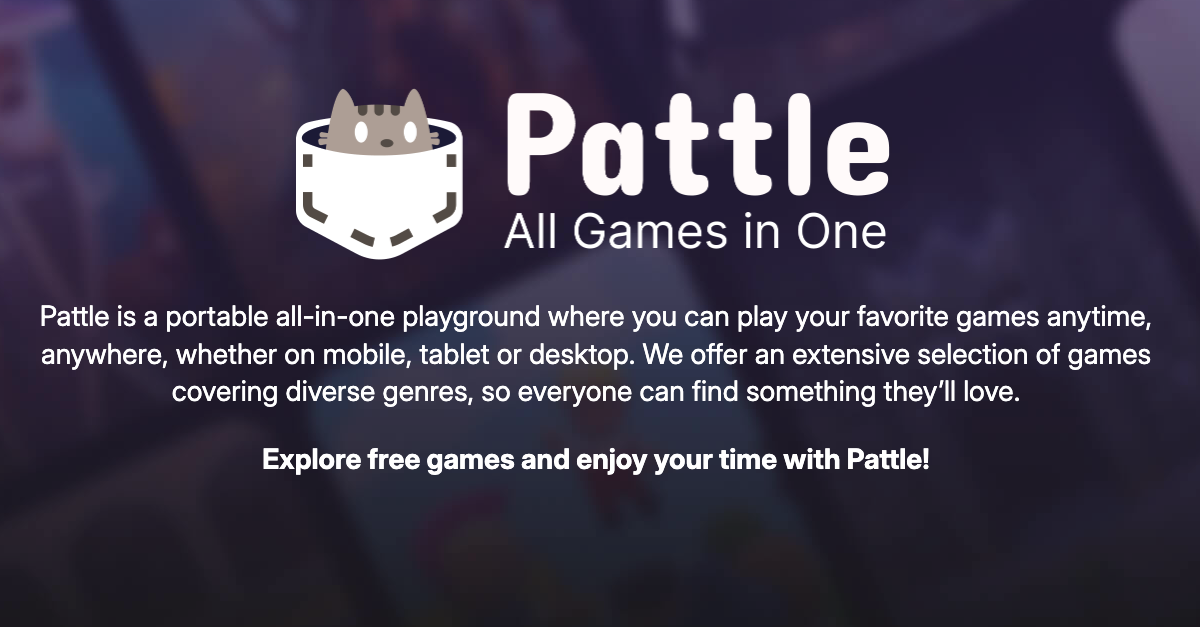 Pattle - Play games on Pattle