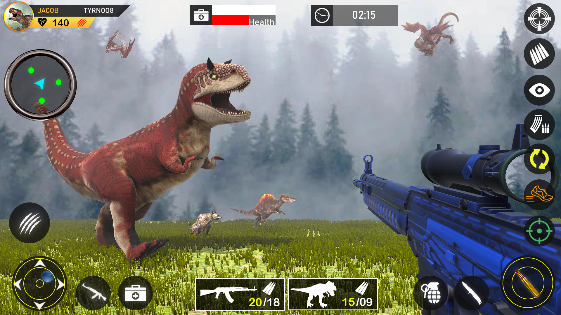 Dino Hunter Shooting Games 3D android iOS-TapTap