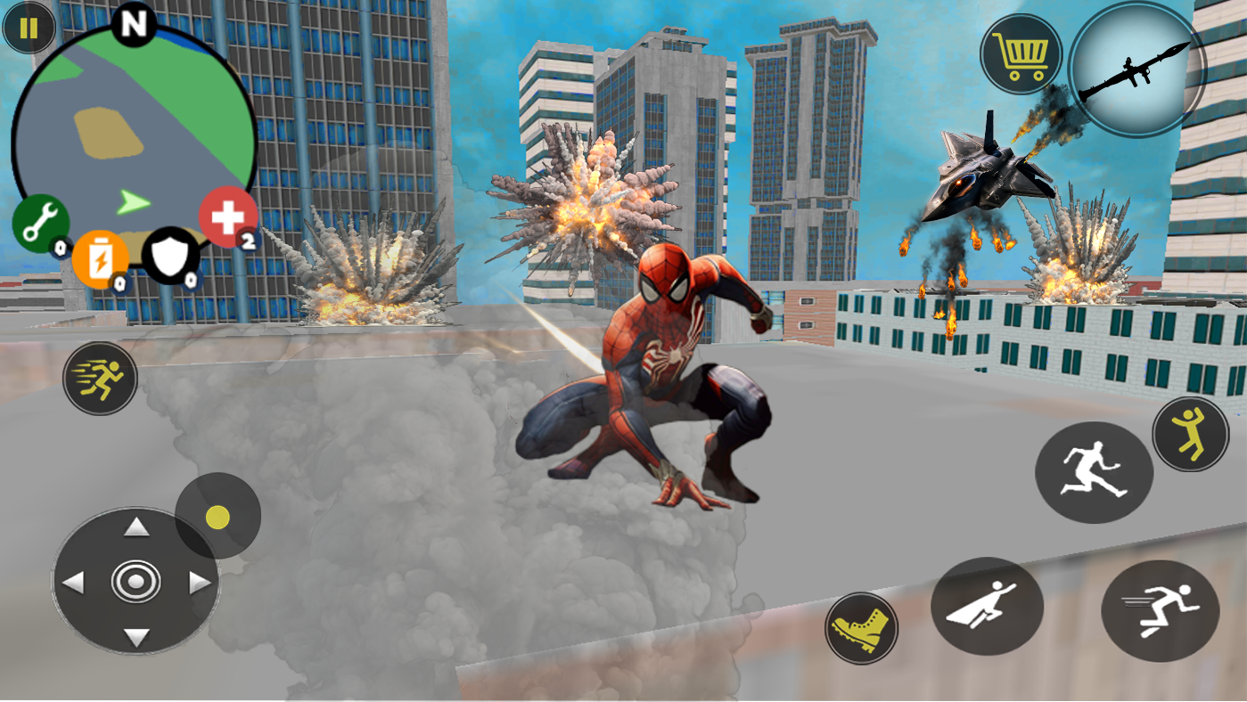 Iron Stickman Spider Rope Hero android iOS-TapTap