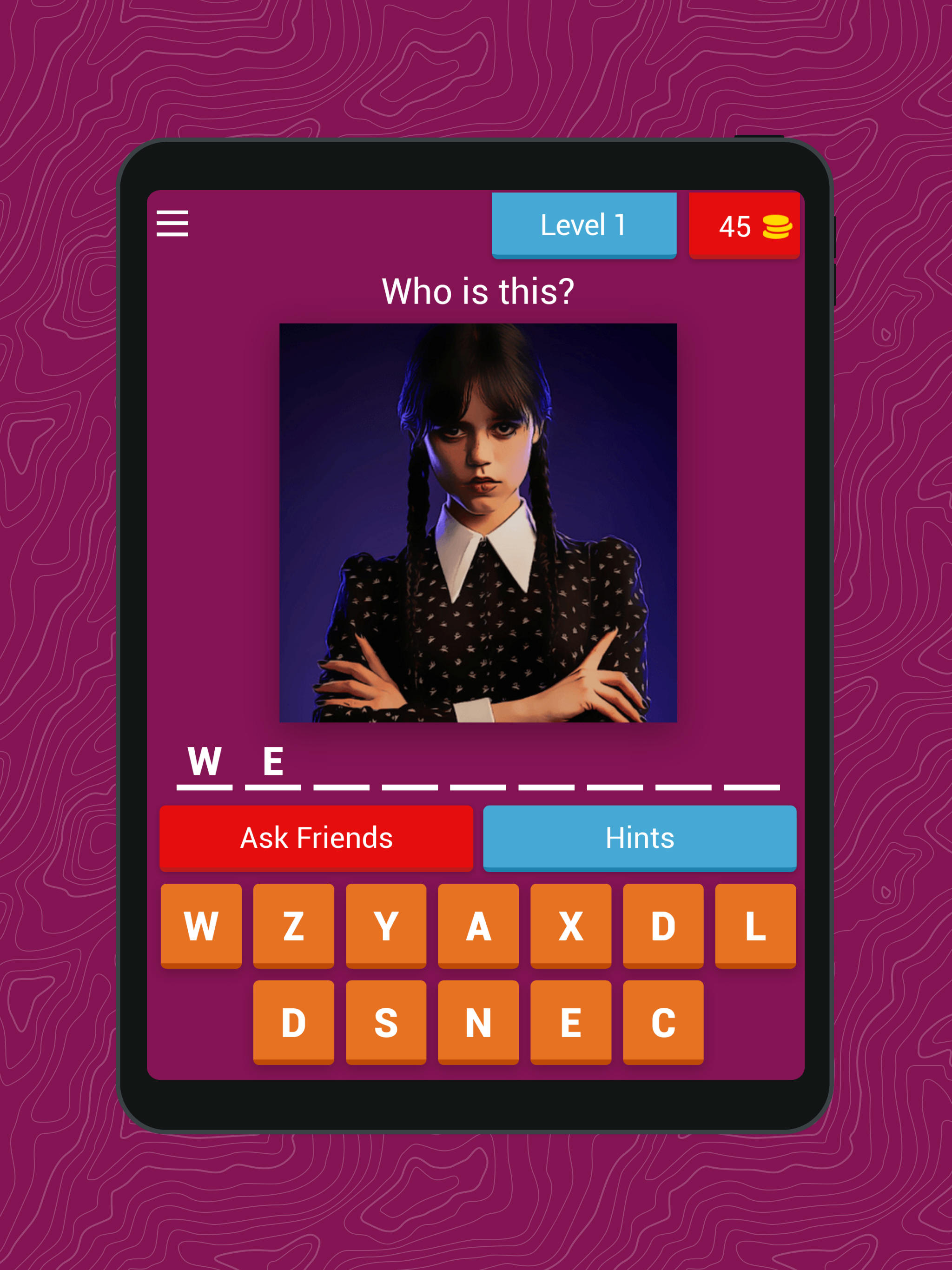 Wednesday Addams Quiz android iOS-TapTap
