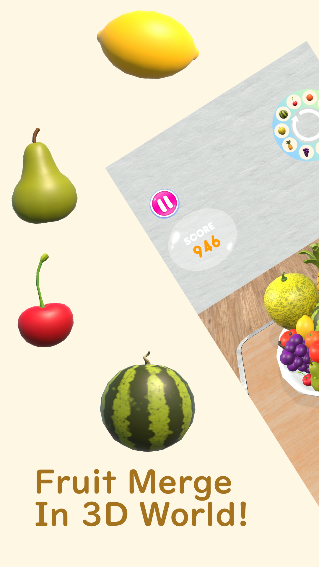 Fruit Merge 3D Melon Game android iOS apk download for free-TapTap