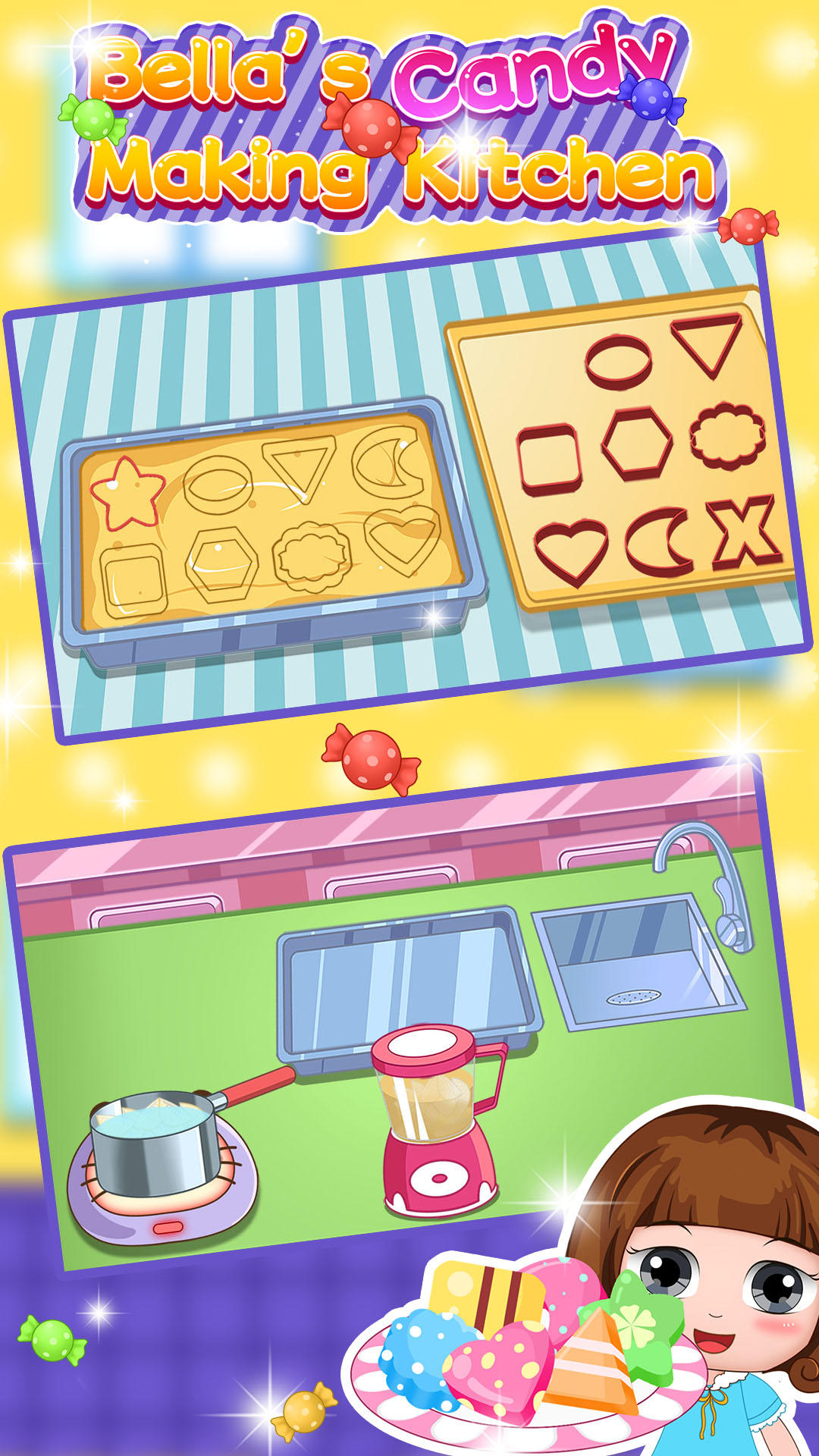 Bella's candy maker kitchen android iOS apk download for free-TapTap
