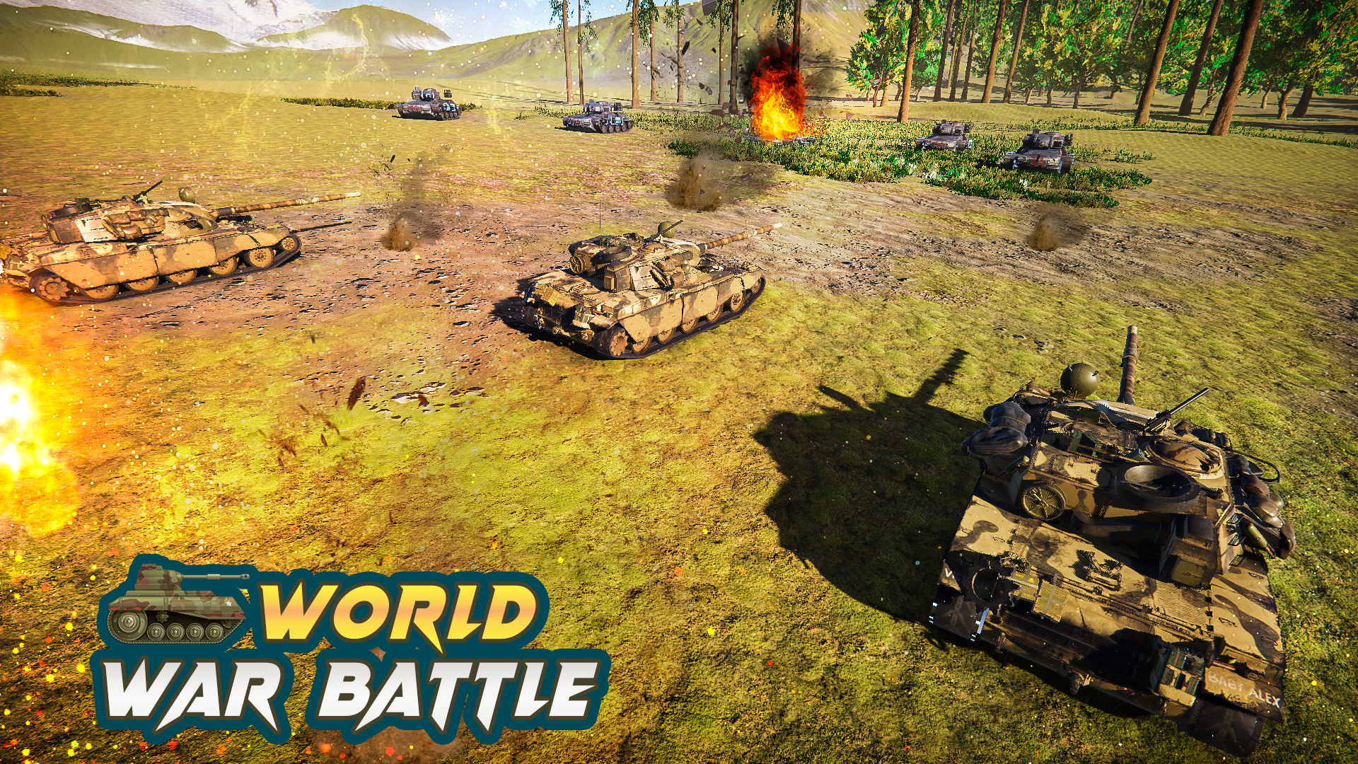 Tank Battle: World War game android iOS-TapTap
