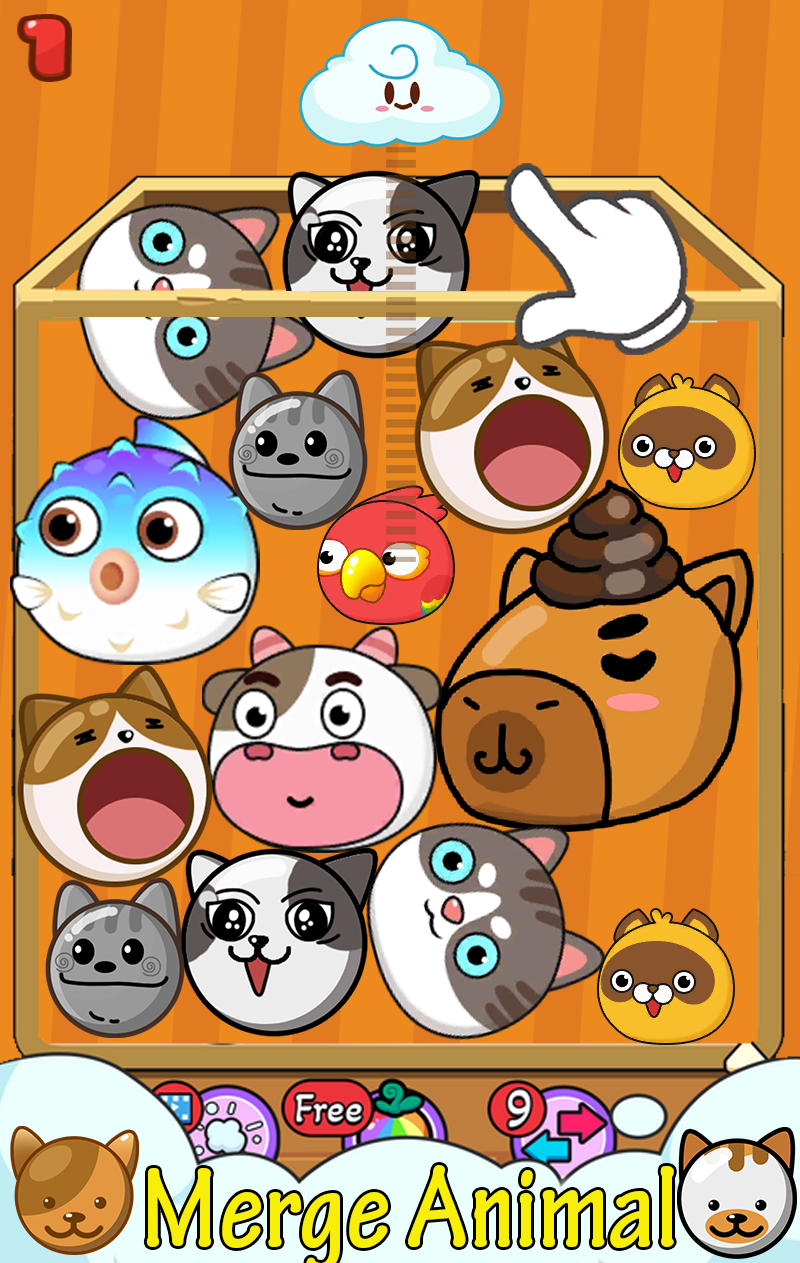Merge Animal Capy Puzzle game android iOS-TapTap