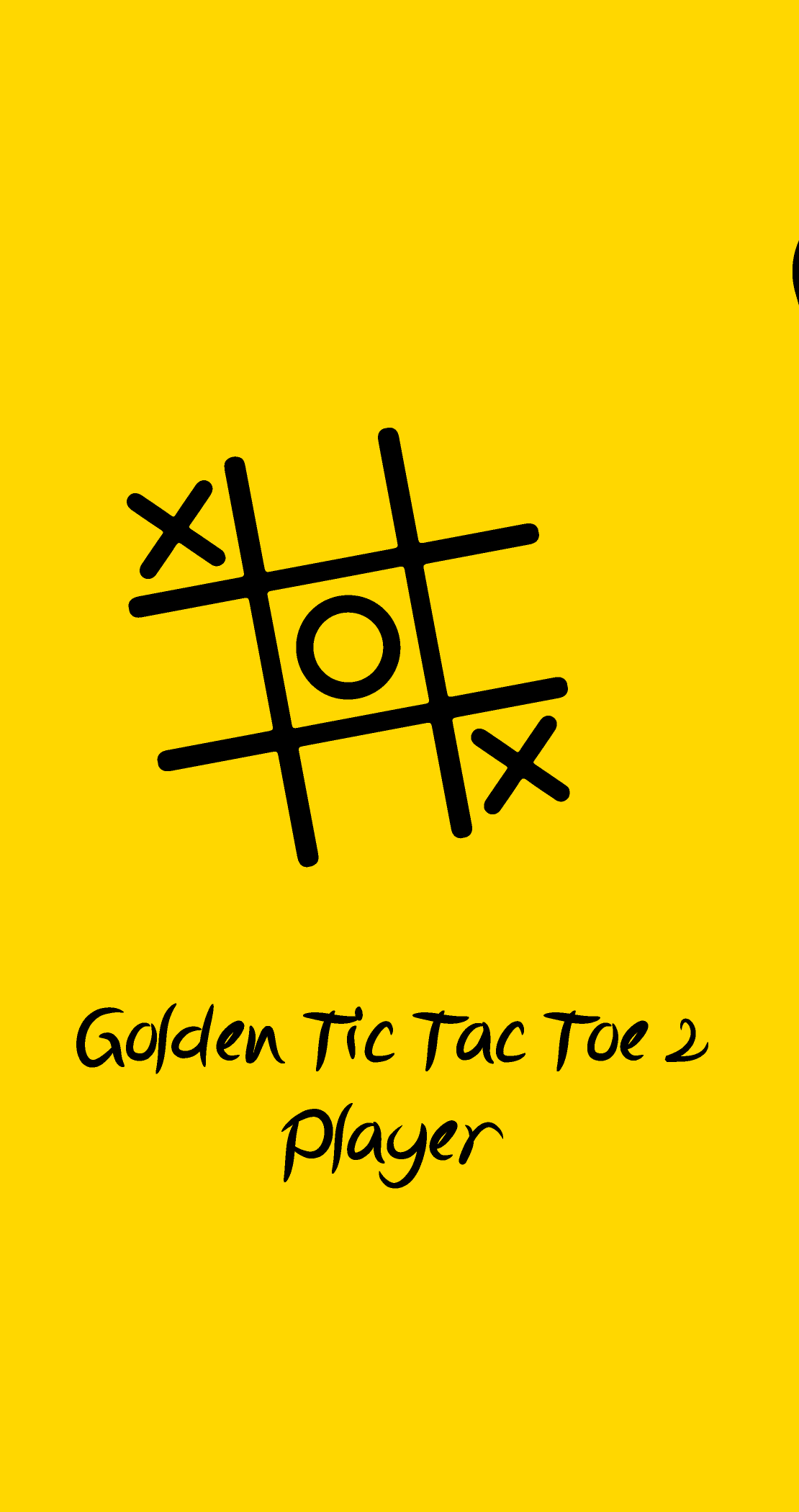Golden Tic Tac Toe 2 Player android iOS-TapTap