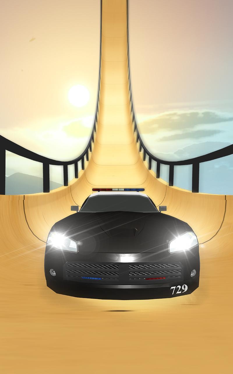 US Police Mega Ramp Car Stunts Racing: Cop Driving for Android/iOS