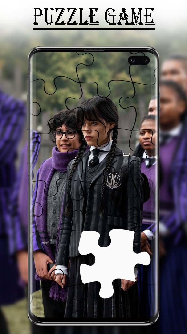 Wednesday Addams Game Puzzle android iOS-TapTap