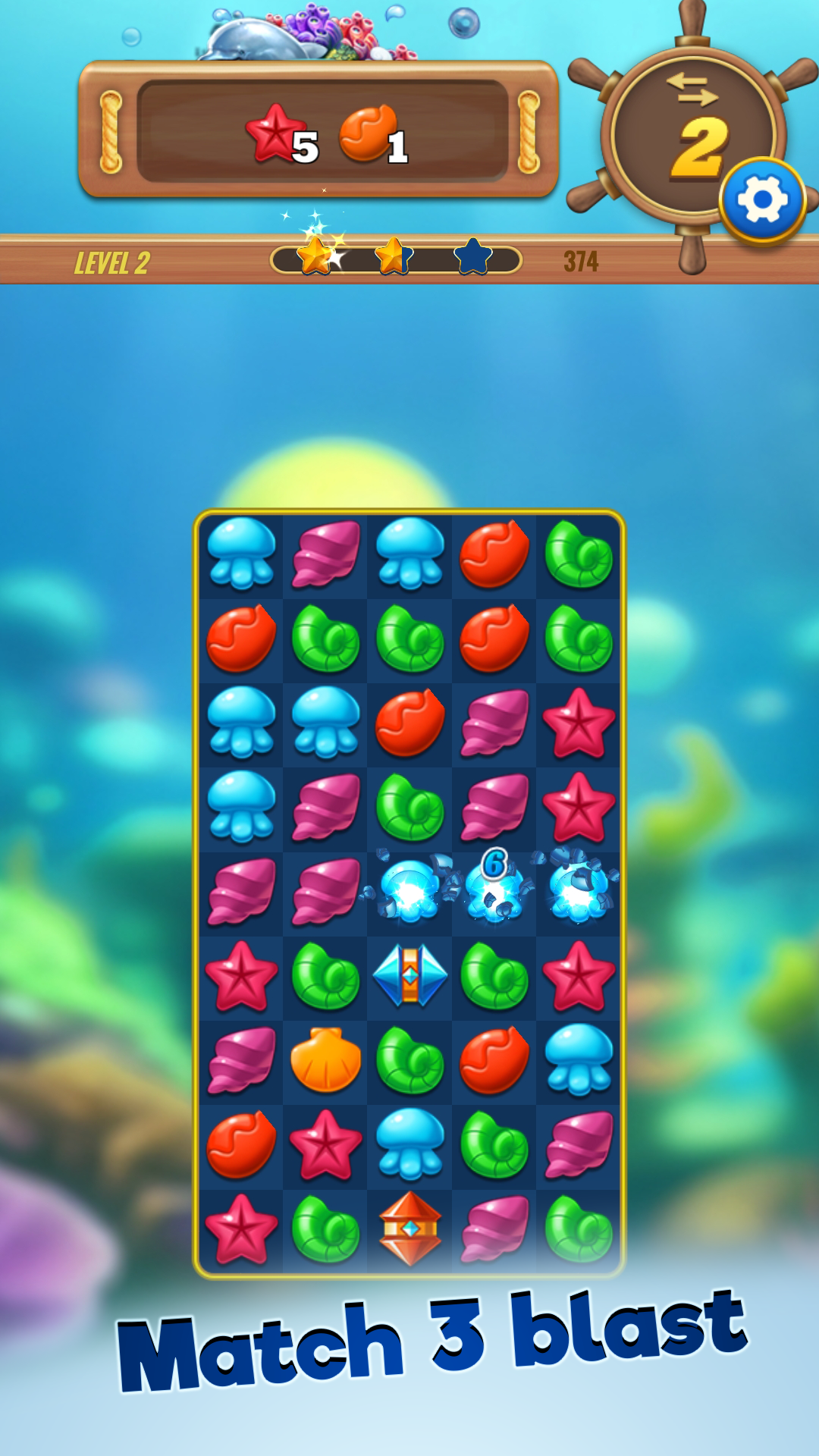 Ocean Quest - Match 3 Blast android iOS-TapTap