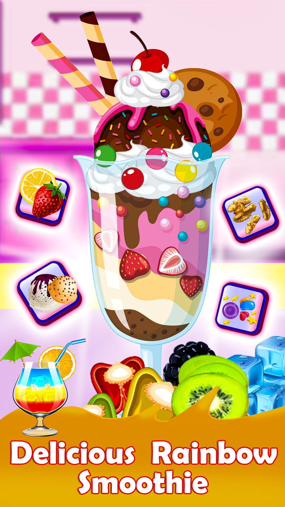 Fruit Smoothie Maker Game android iOS apk download for free-TapTap