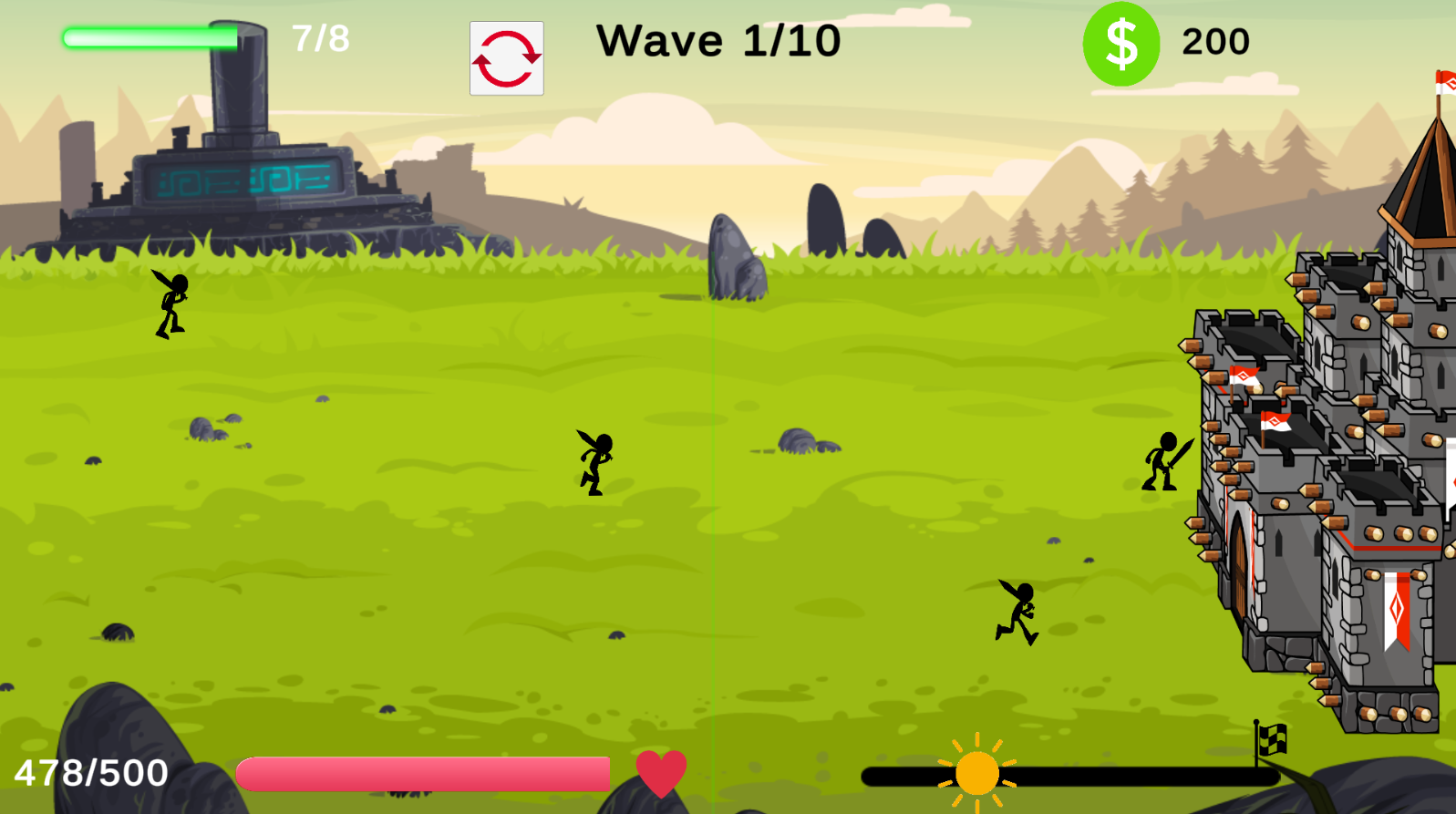 Stickman Defender android iOS apk download for free-TapTap