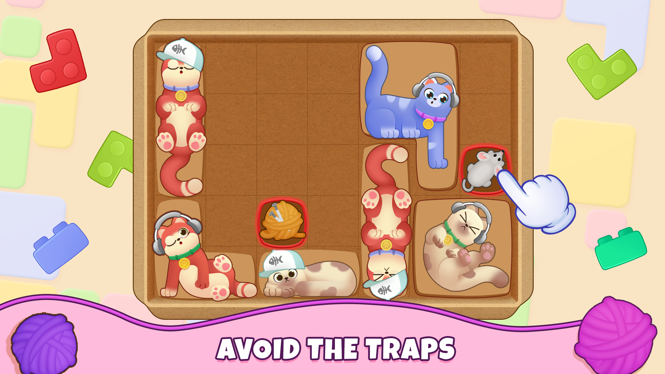 Sliding Block Puzzle Cats Game android iOS apk download for free-TapTap