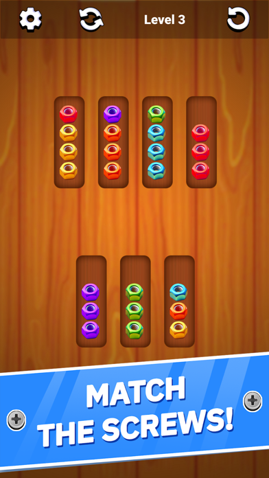 Color Nuts Jam - Bolts Sort 3D for Android/iOS - TapTap
