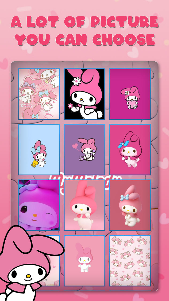 My Melody Kawaii Puzzle Game android iOS-TapTap