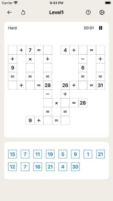 Cross Math - 数学論理謎解きゲーム 最新バージョン Android/iOS用 APK - TapTap