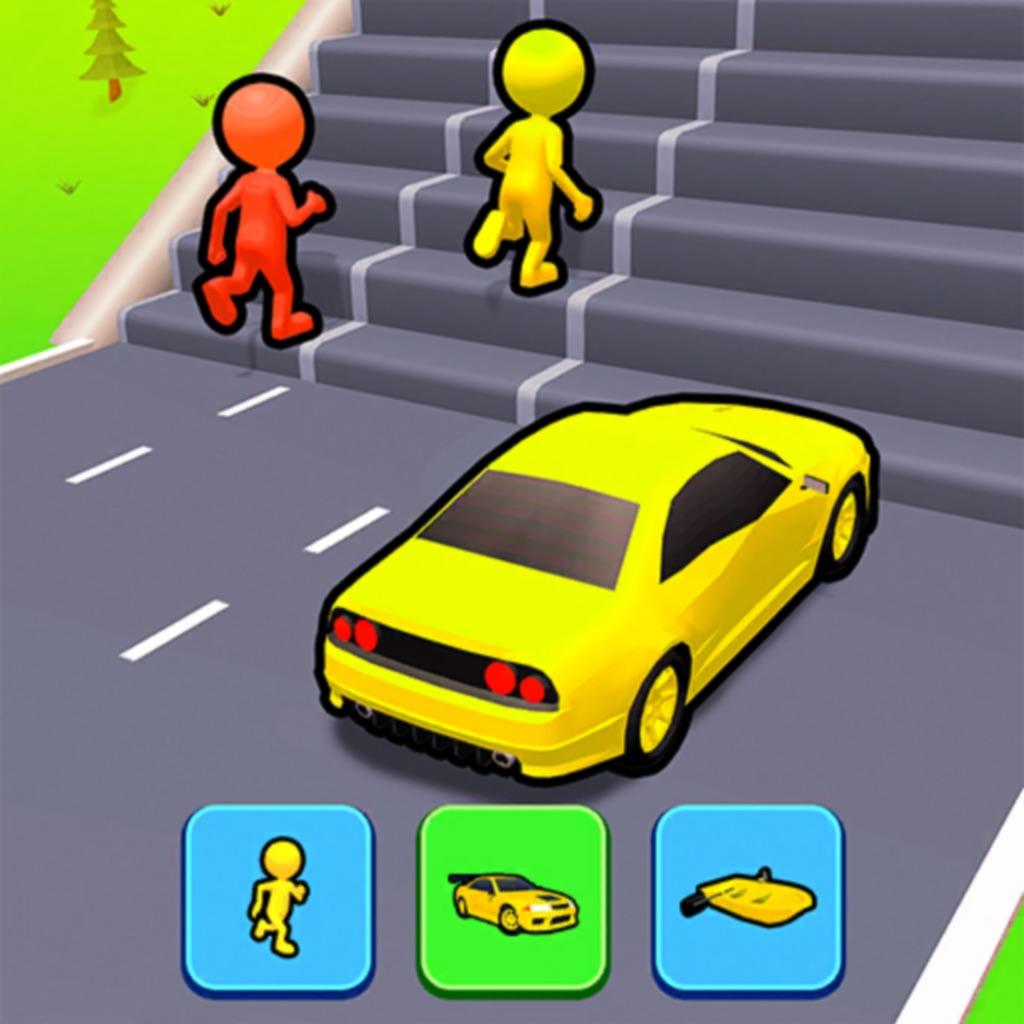 Shape Transform Car Race for Android/iOS - TapTap