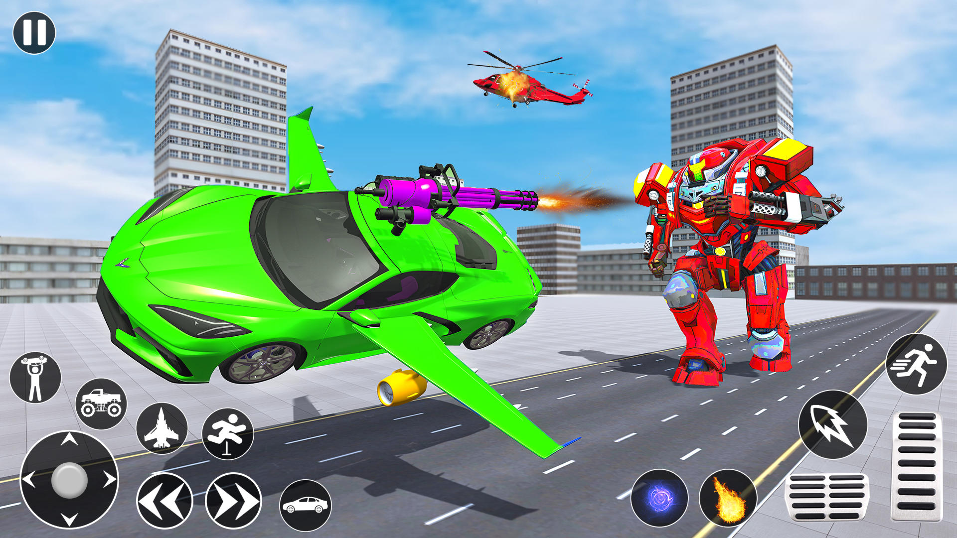 Robot Transform Robot Games 3D android iOS apk download for free-TapTap