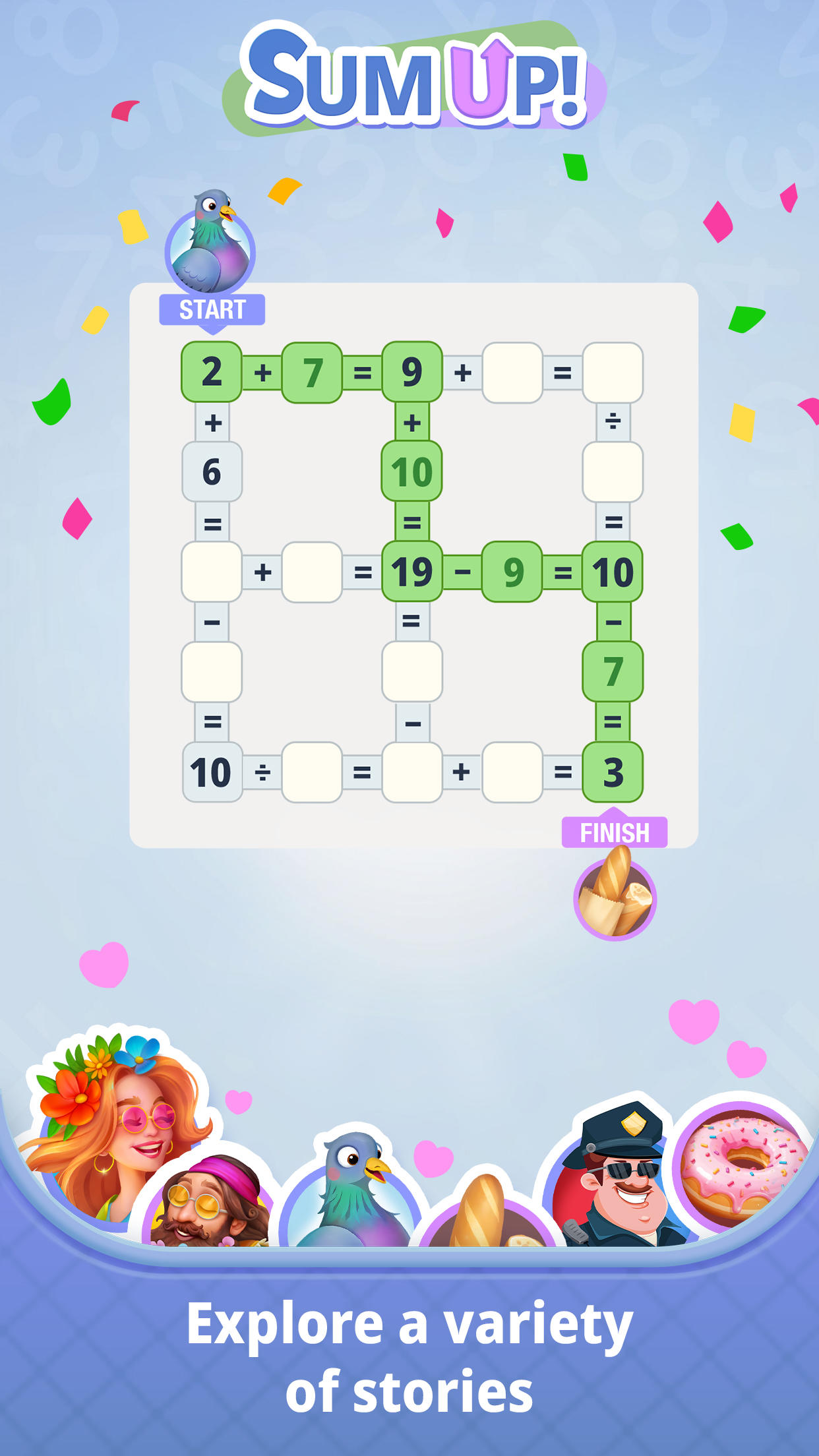 Sum Up! Math Number Puzzle Fun for Android/iOS - TapTap