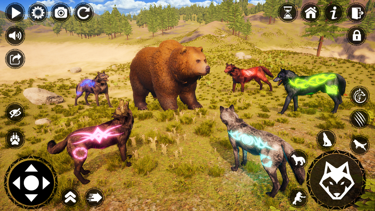 Wolf Simulator Animal Games 3D android iOS apk download for free-TapTap