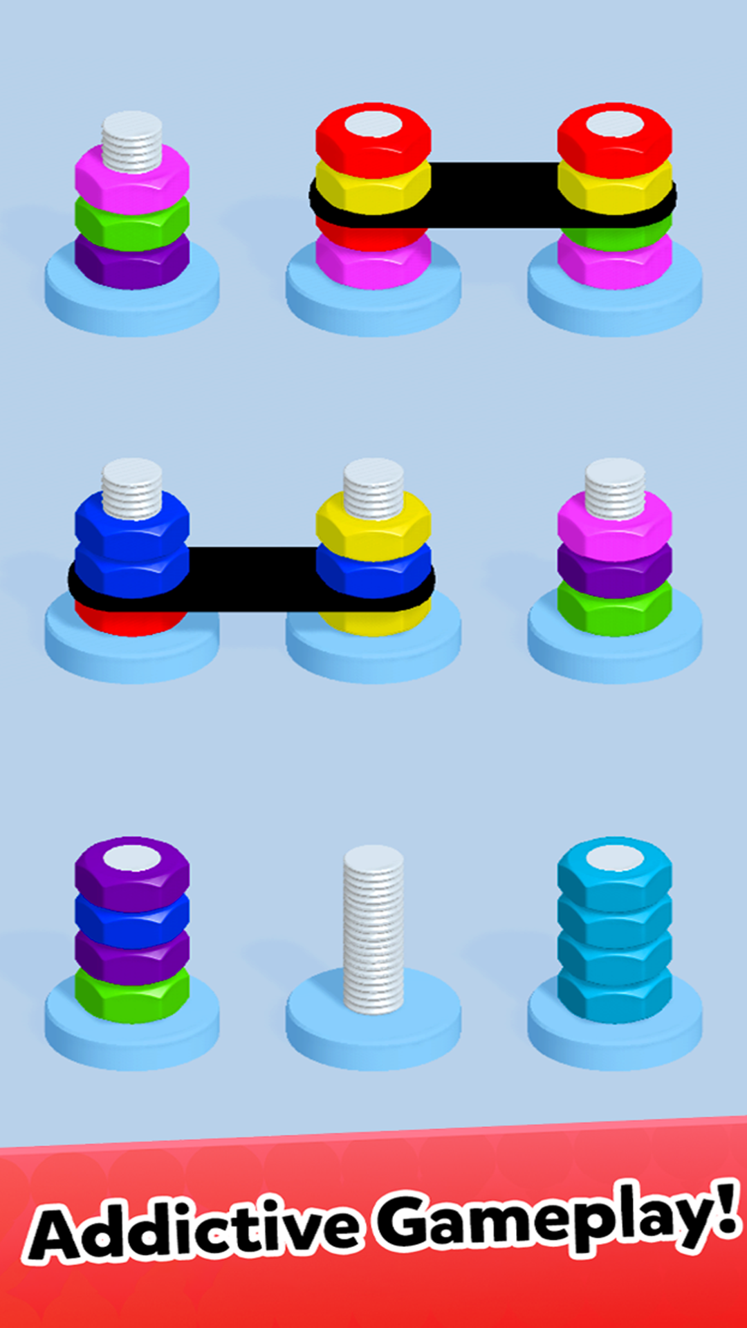 Nuts Bolts Sort - puzzle game android iOS apk download for free-TapTap