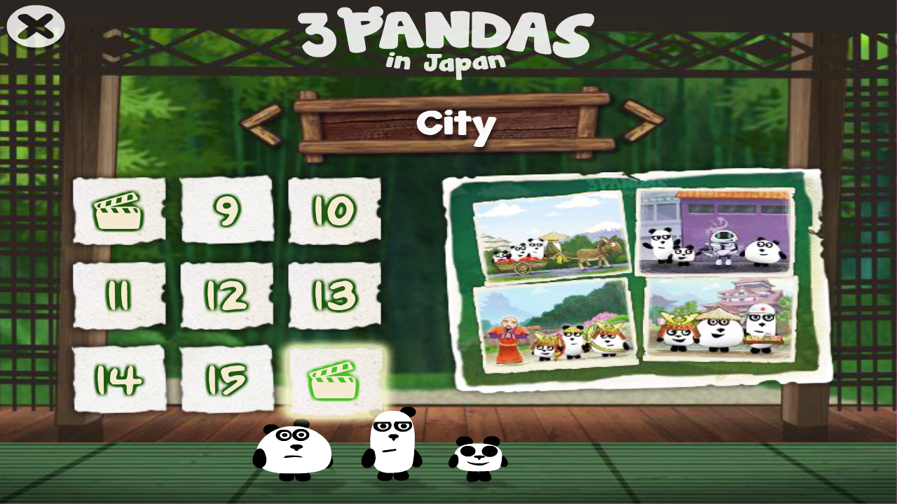 3 Pandas Japan Escape android iOS-TapTap