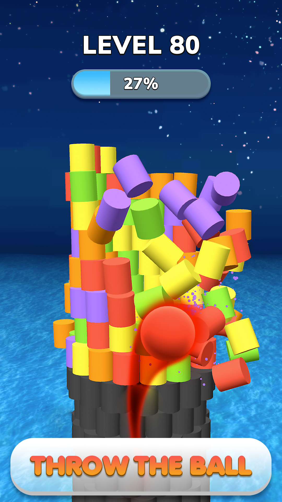 Destroy Color Tower android iOS apk download for free-TapTap