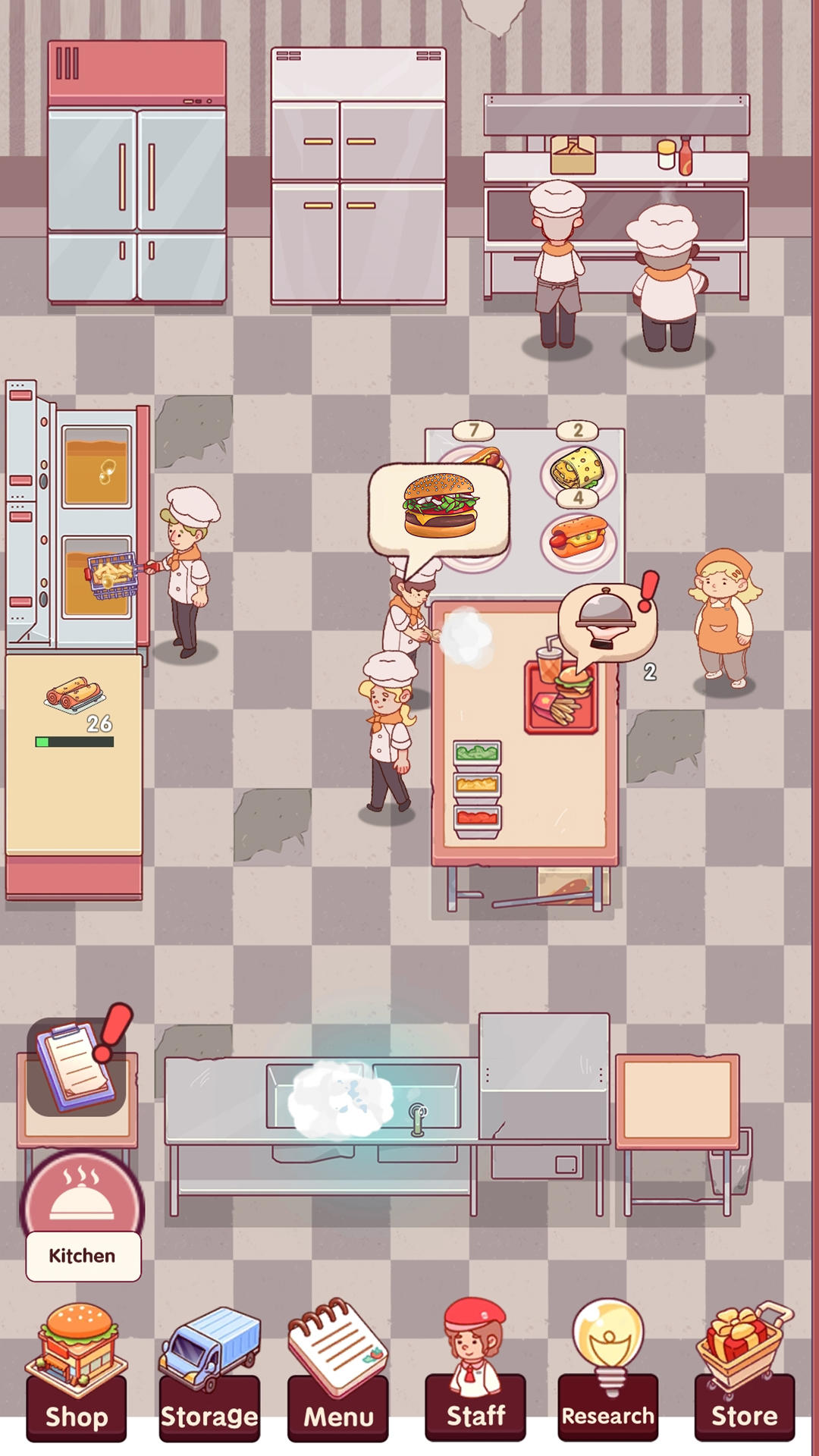 Idle Cafe Sim android iOS-TapTap