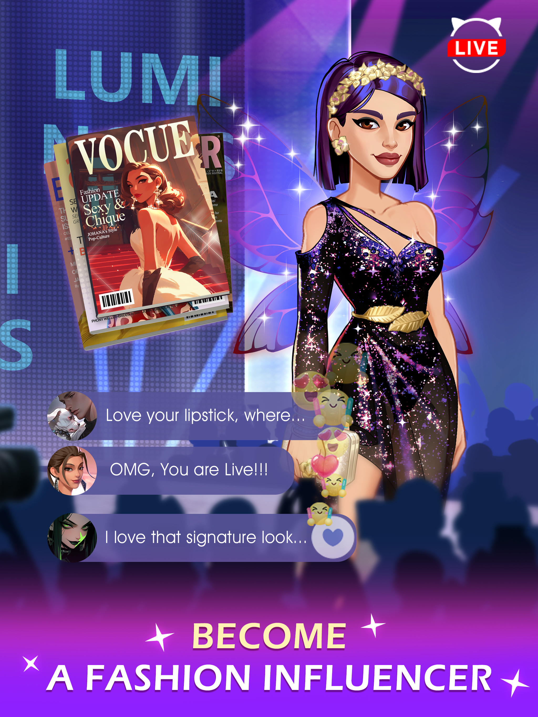 Influencer Story: Rise to Fame for Android/iOS - TapTap