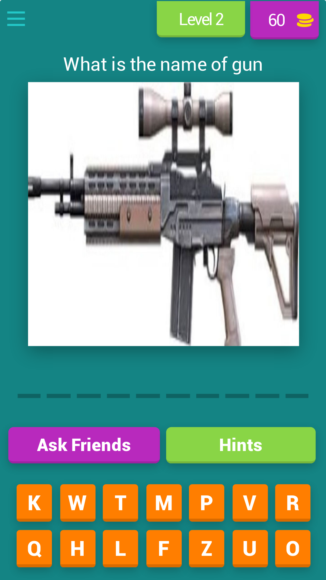 Guess the gun pic android iOS-TapTap