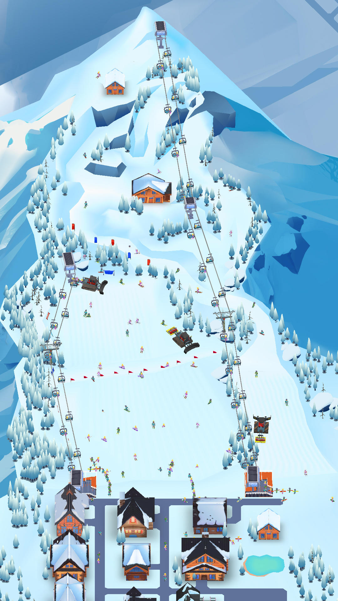 Snow Mountain Resort Tycoon android iOS-TapTap