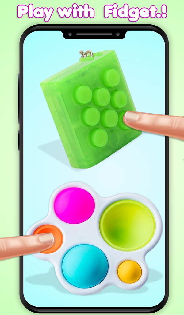 Pop It Fidget Toys Poke & Push Pop Waffle Fidgets android iOS-TapTap