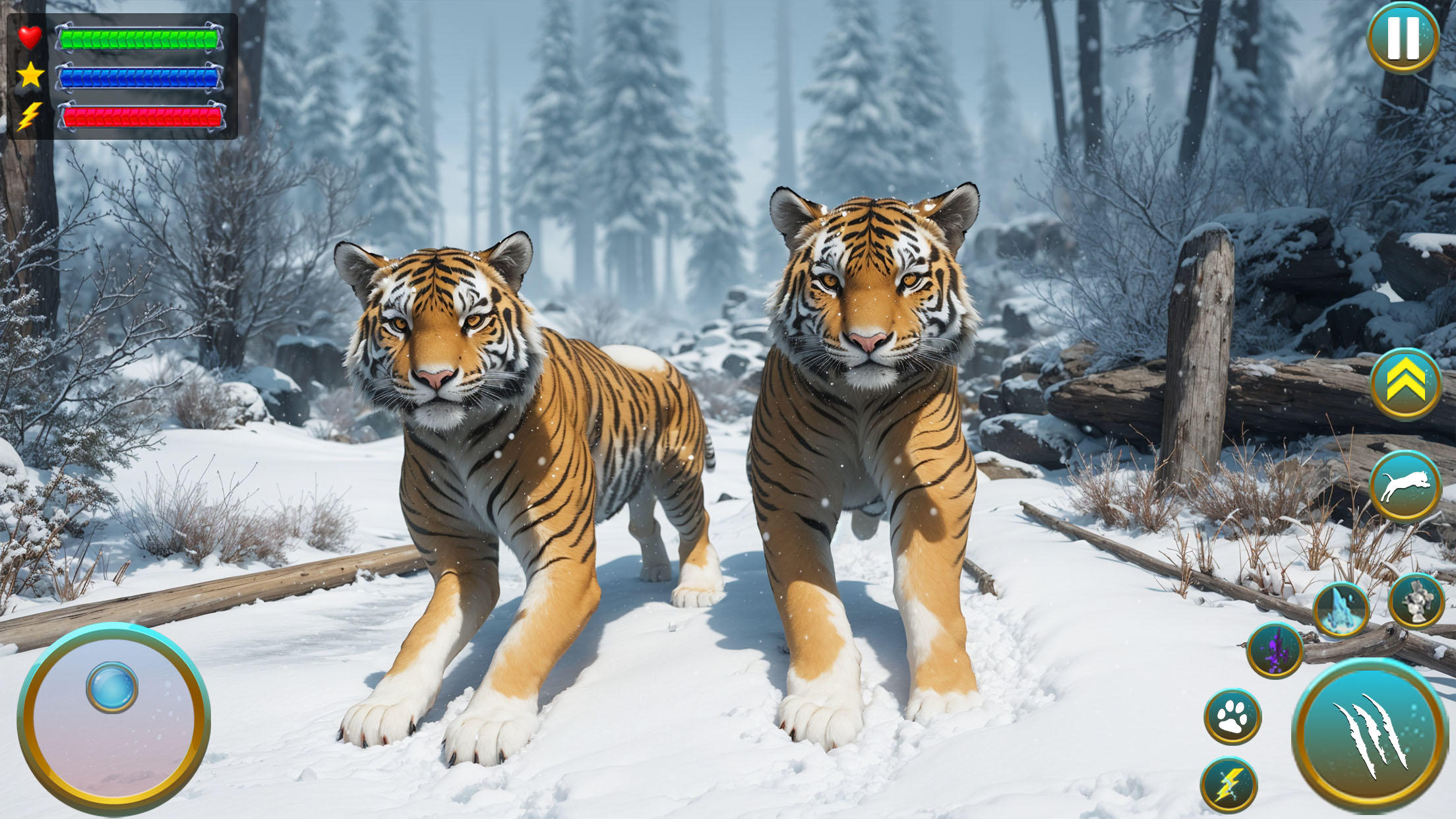 Wild Tiger Animal Survival Sim android iOS apk download for free-TapTap