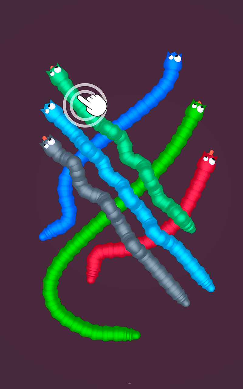 Wriggly Worms: Puzzle Escape android iOS apk download for free-TapTap