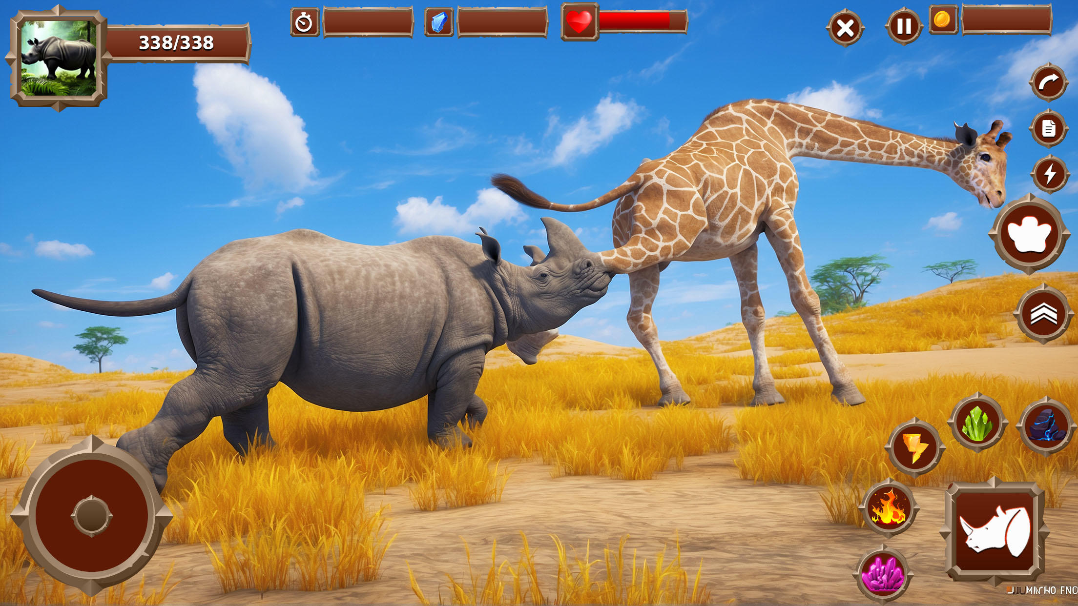 Rhino Jungle Wildlife Survival android iOS apk download for free-TapTap
