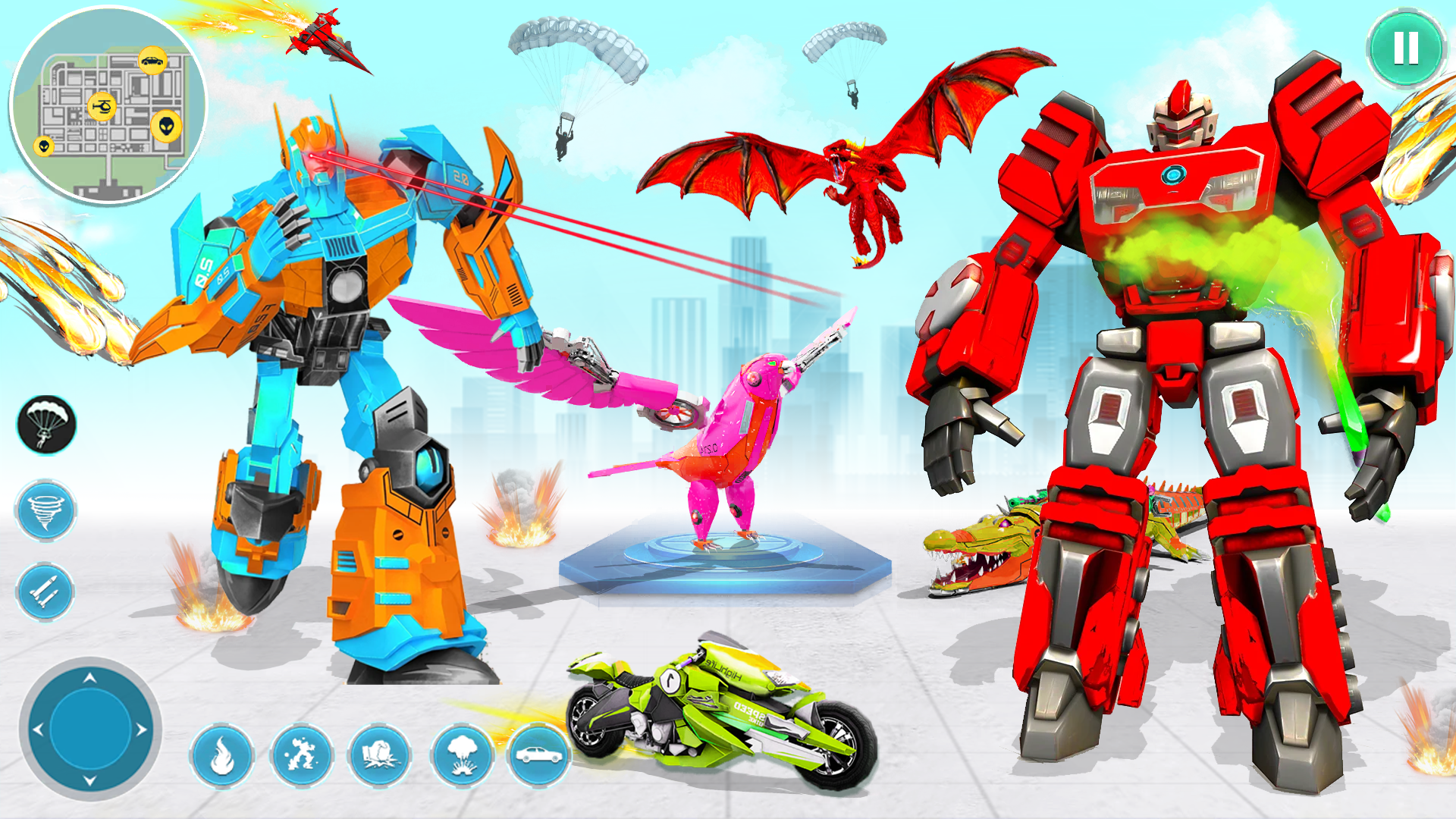 Super Robot Hero Game android iOS-TapTap
