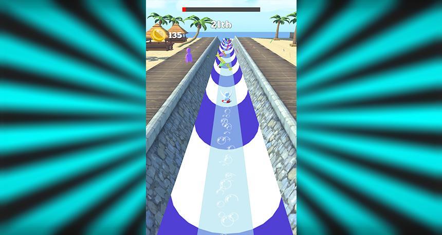waterpark slide.io Craft Adventure waterpark games android iOS apk ...