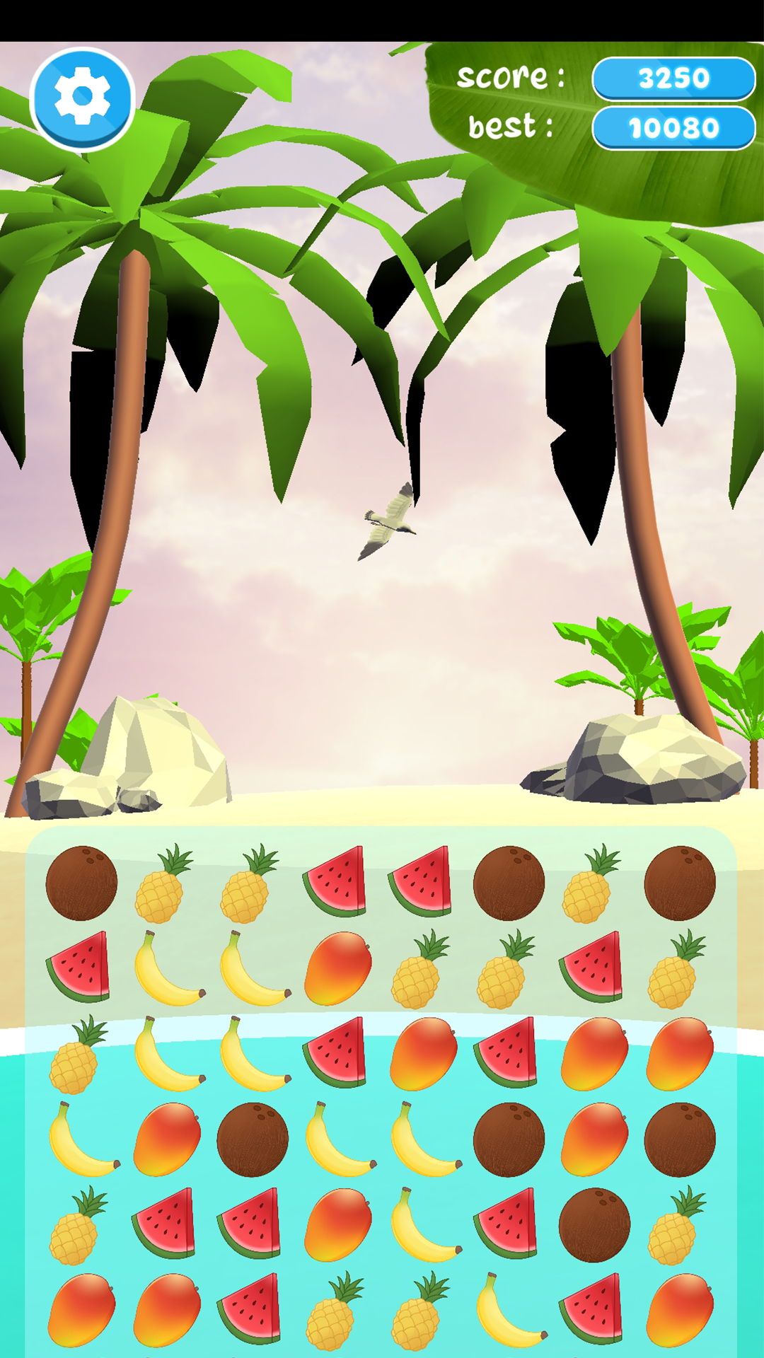 Tropical Fruit Match 3 android iOS apk download for free-TapTap