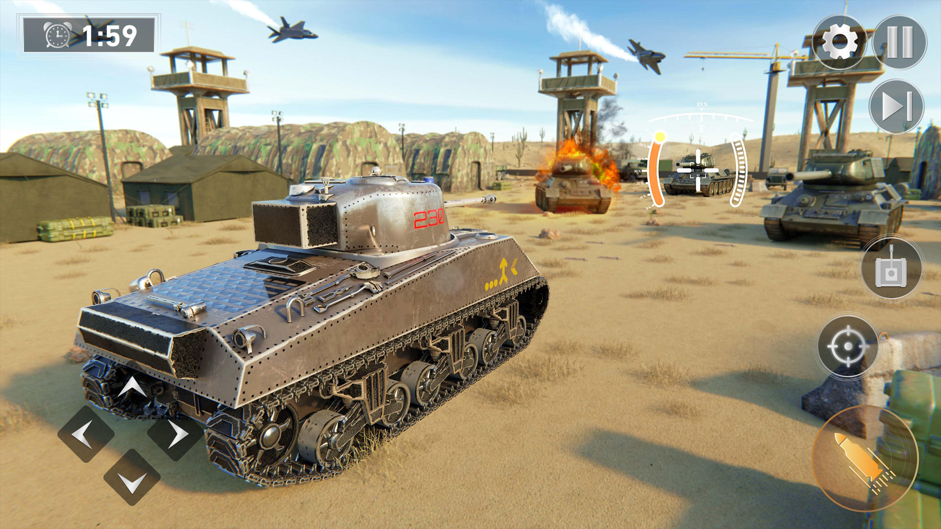 War of Tanks: Tank Battle Game android iOS apk download for free-TapTap