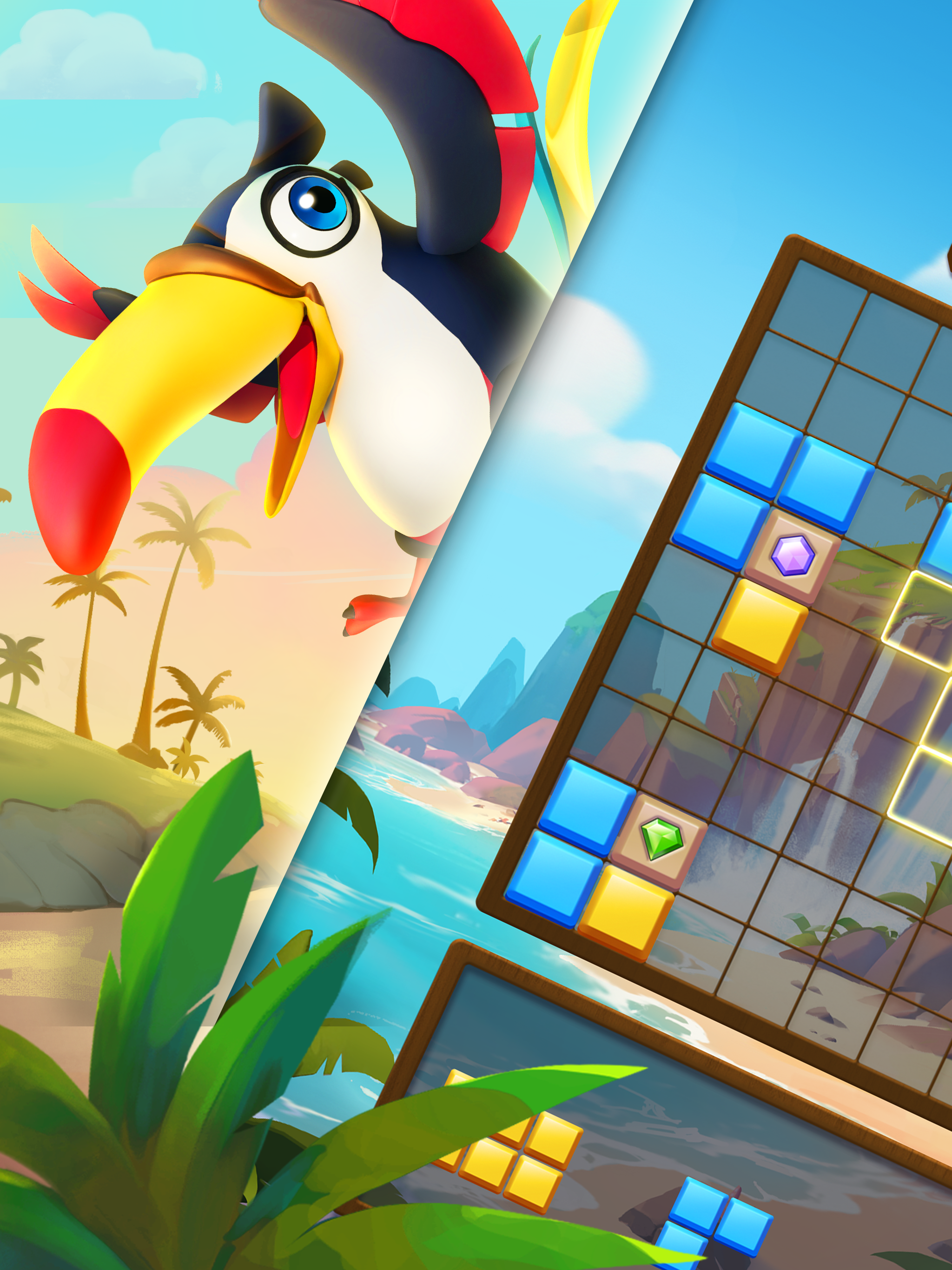 Blockscapes Paradise android iOS apk download for free-TapTap