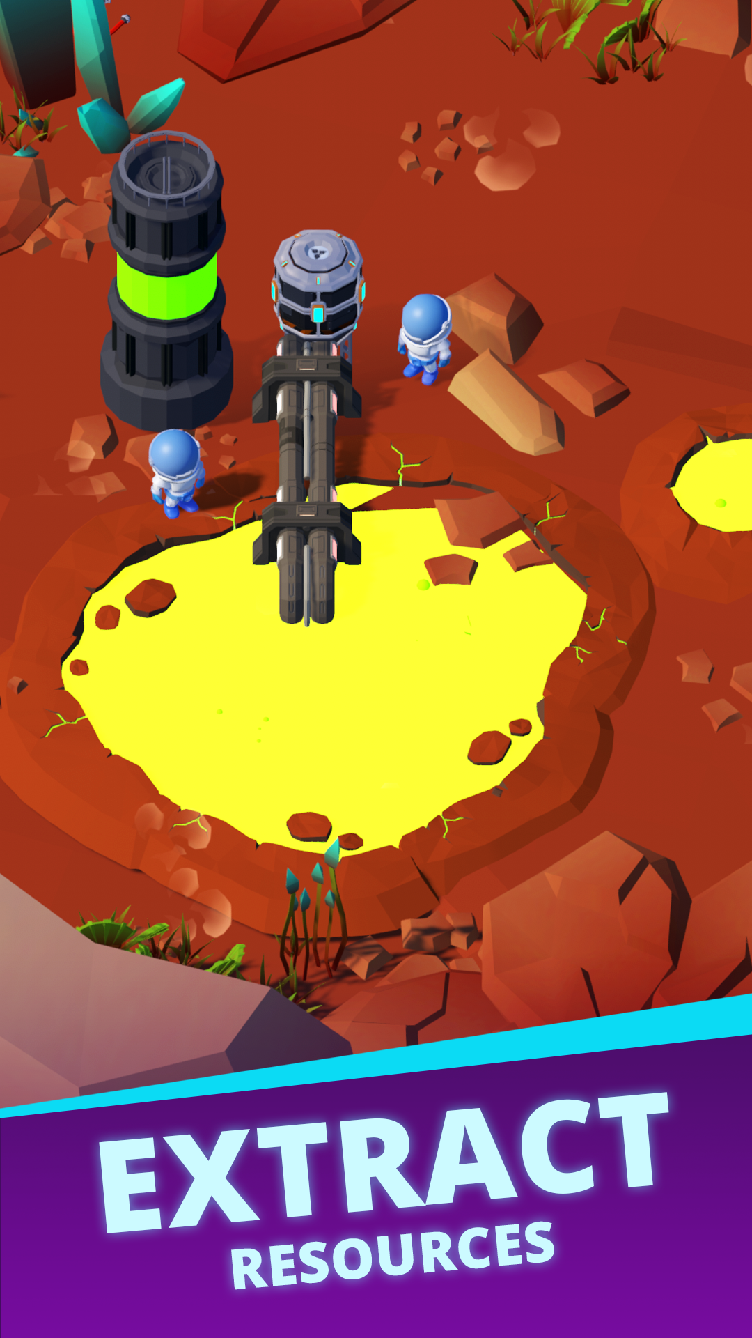 Mars colony. Idle miner empire android iOS-TapTap