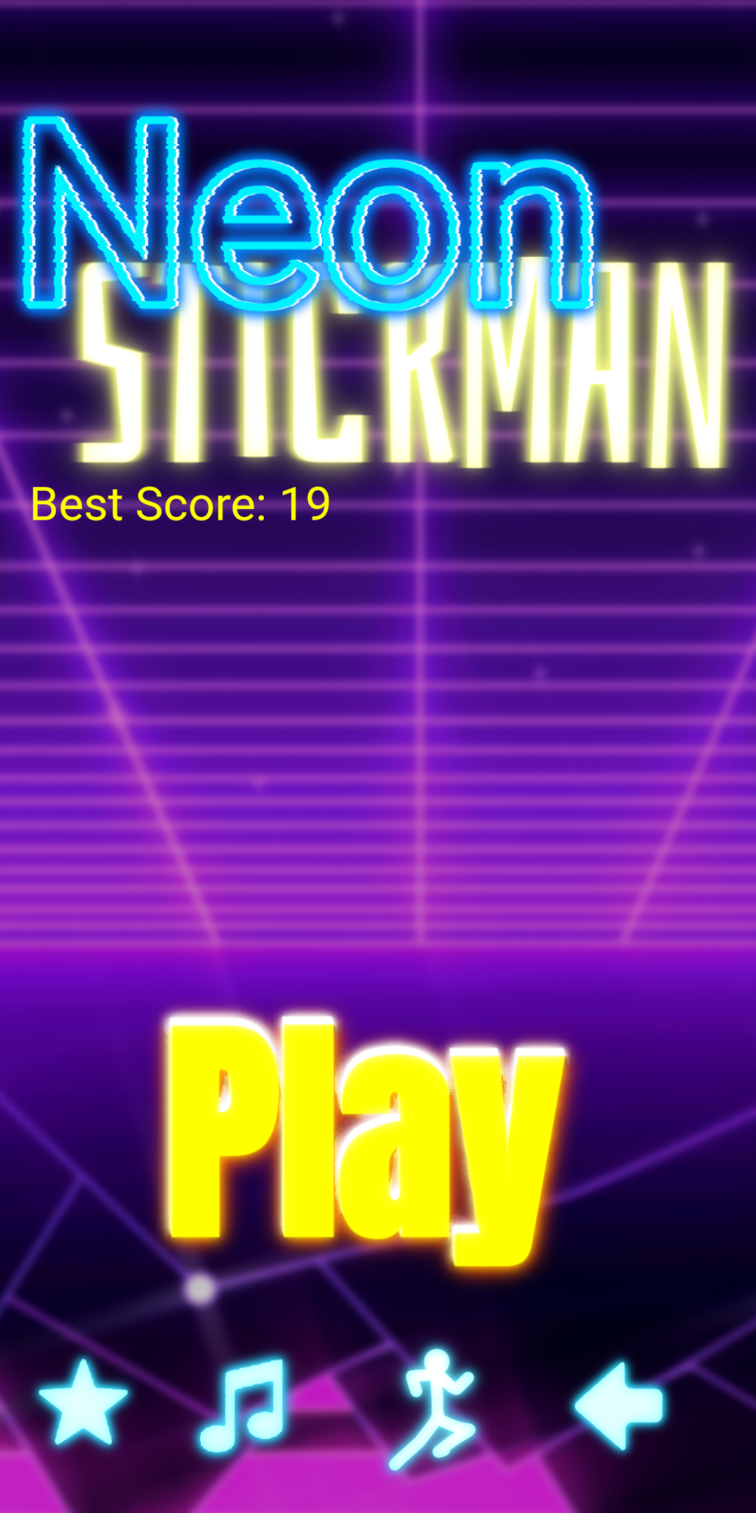 Neon Stickman Hero Bridge android iOS apk download for free-TapTap