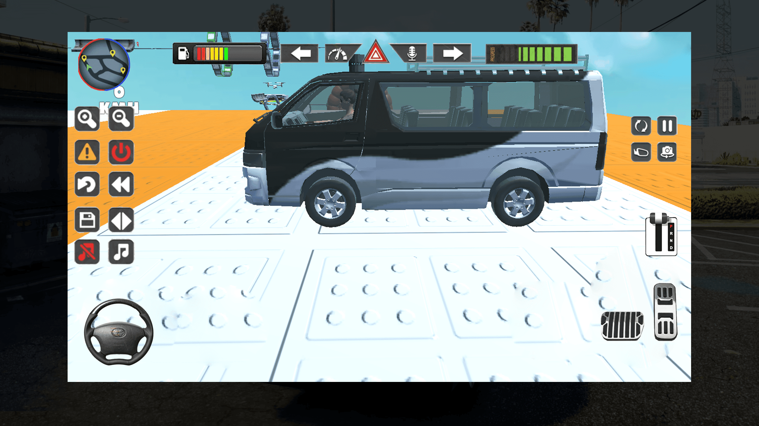 Van Toyota Hiace Simulator for Android/iOS - TapTap