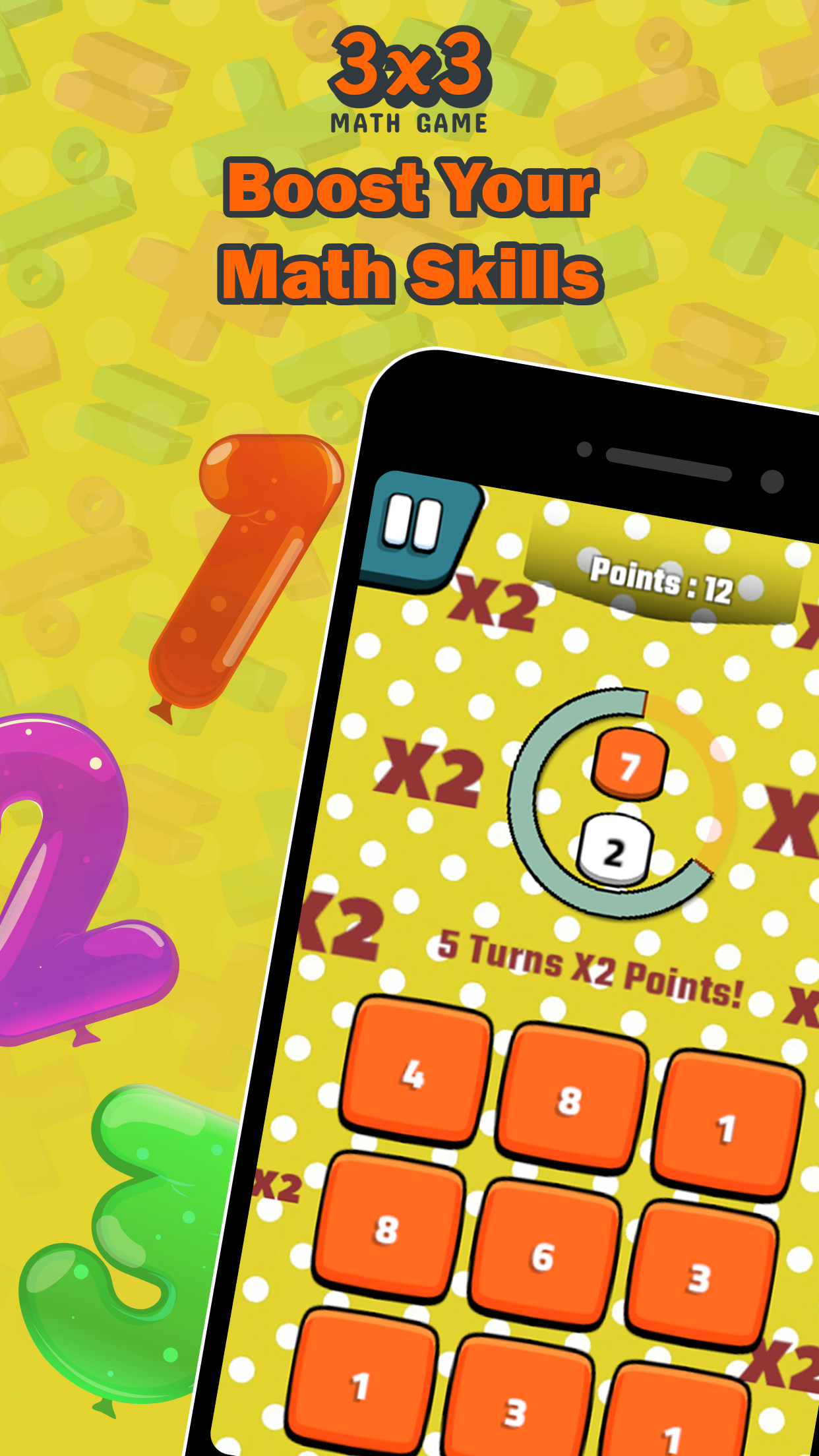 3X3 - Math Game android iOS apk download for free-TapTap