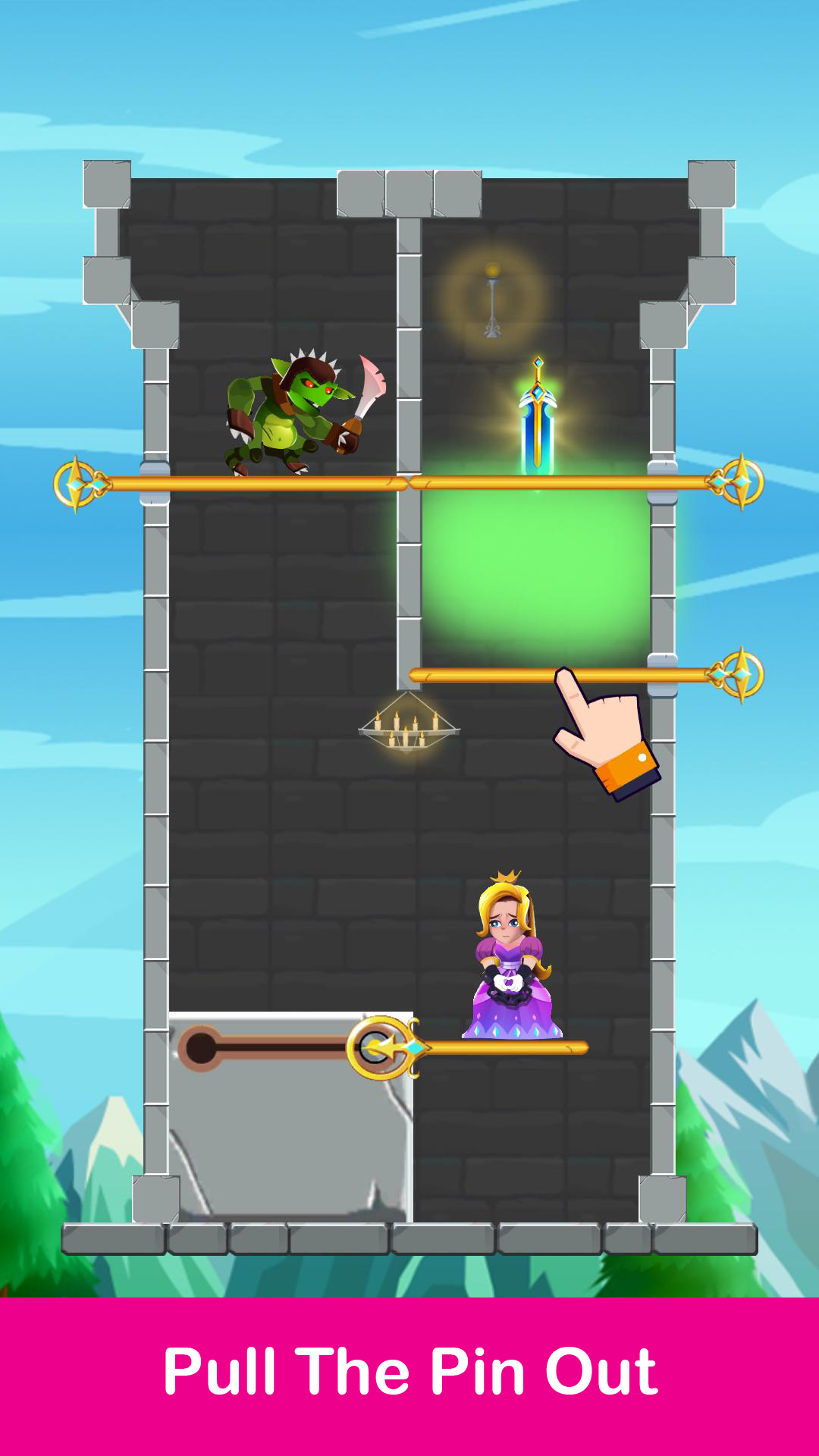 Pull Out Pins : Hero Escape for Android/iOS - TapTap