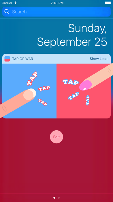 Tap of War - Tug of War Widget Game android iOS apk download for free ...