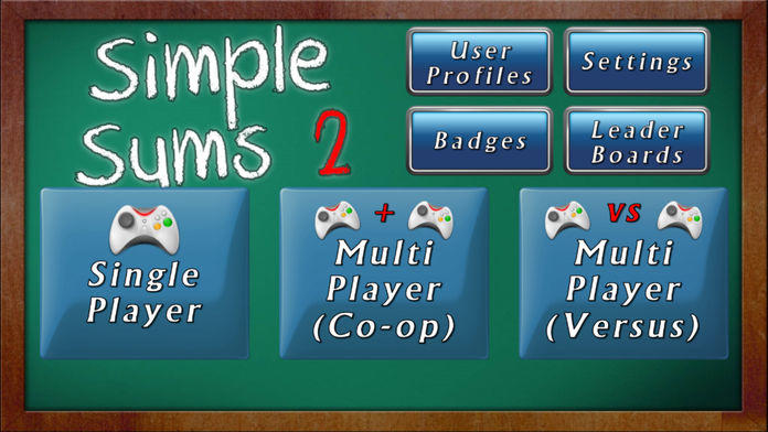 Simple Sums 2 - Multiplayer Maths Game for Android/iOS